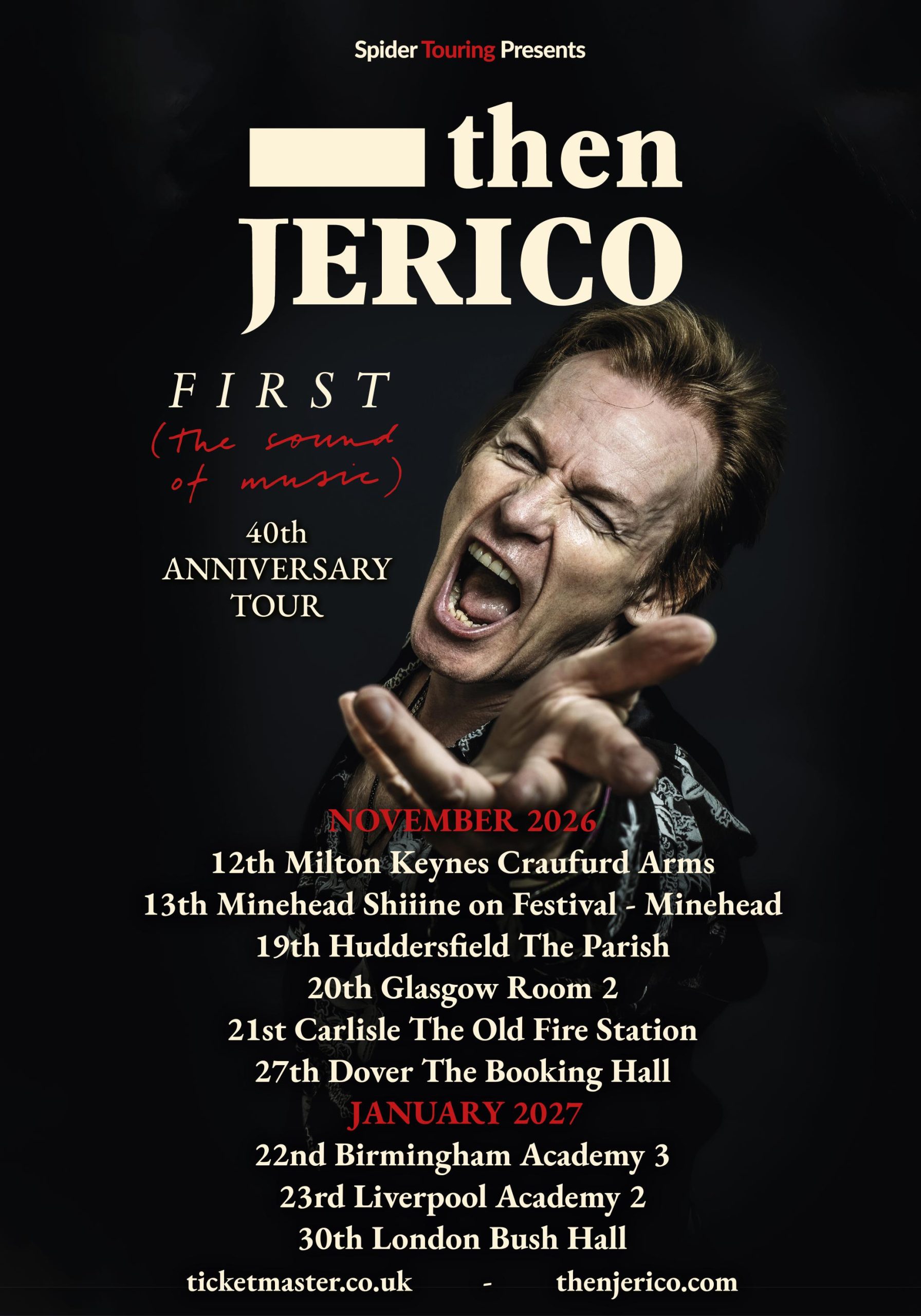 THEN JERICO TOUR DATES - Maximum Volume Music